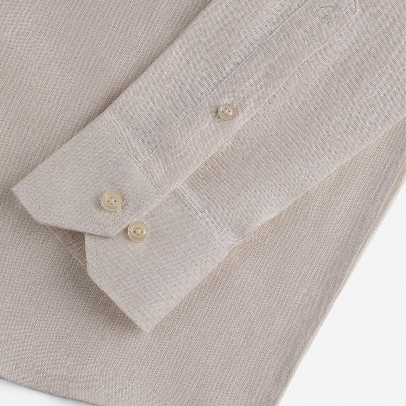 قیمت و خرید پیراهن آستین بلند مردانه کروم مدل لینن کد 2410138