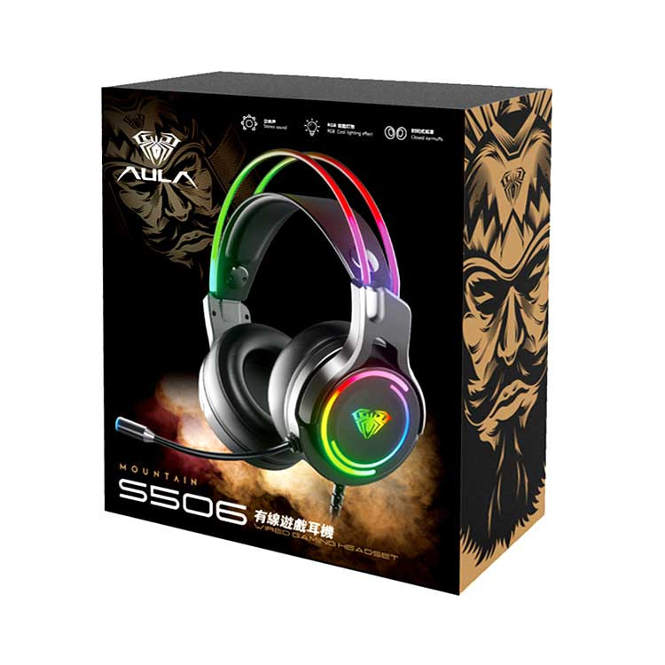 قیمت و خرید هدفون مخصوص بازی آئولا مدل AULA S506