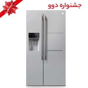 قیمت و خرید یخچال و فریزر ساید بای ساید 32 فوت اسنوا مدل SN8-3032SS