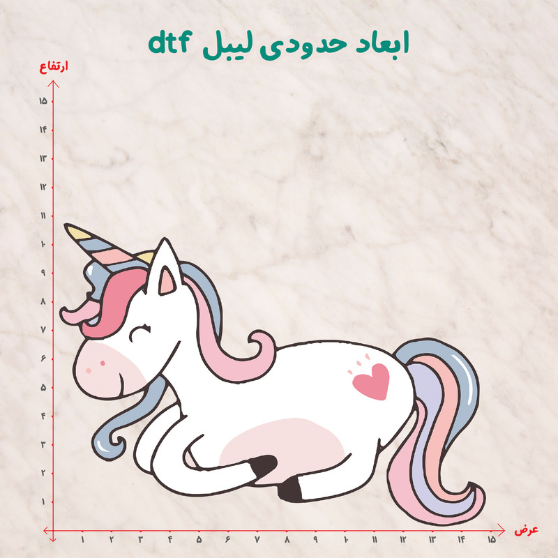 قیمت و خرید استیکر پارچه و لباس مدل dtf طرح یونیکورن کد H15.657 مجموعه 4 عددی