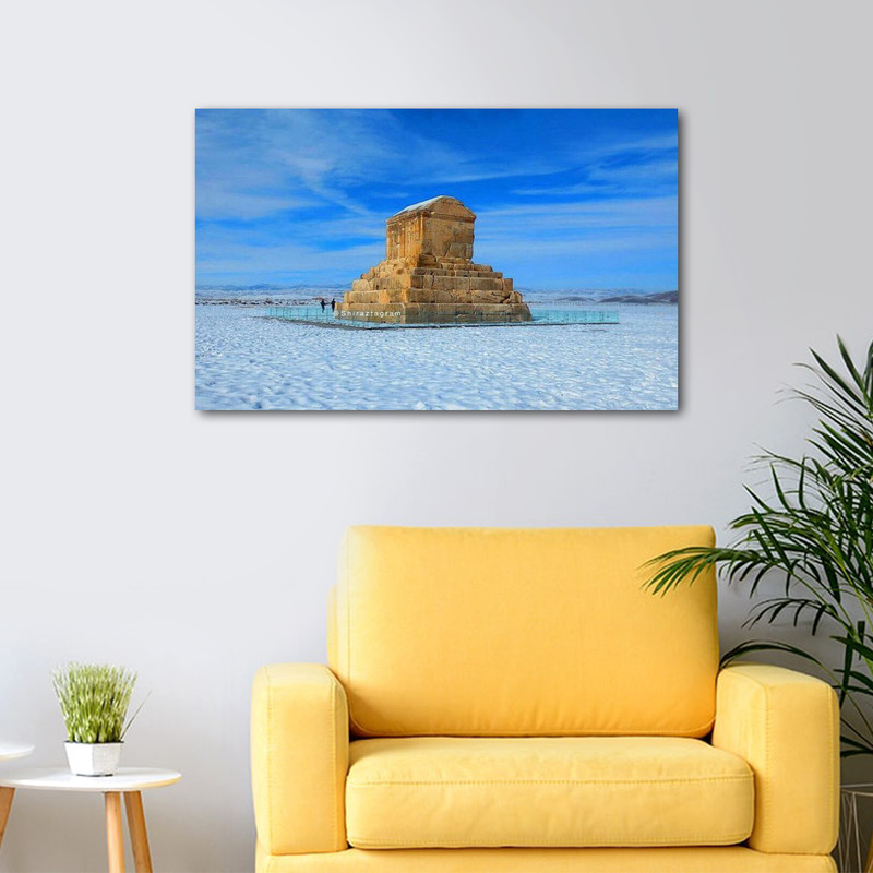 قیمت و خرید تابلو شاسی عرش مدل مقبره آرامگاه کوروش کبیر کد As1650