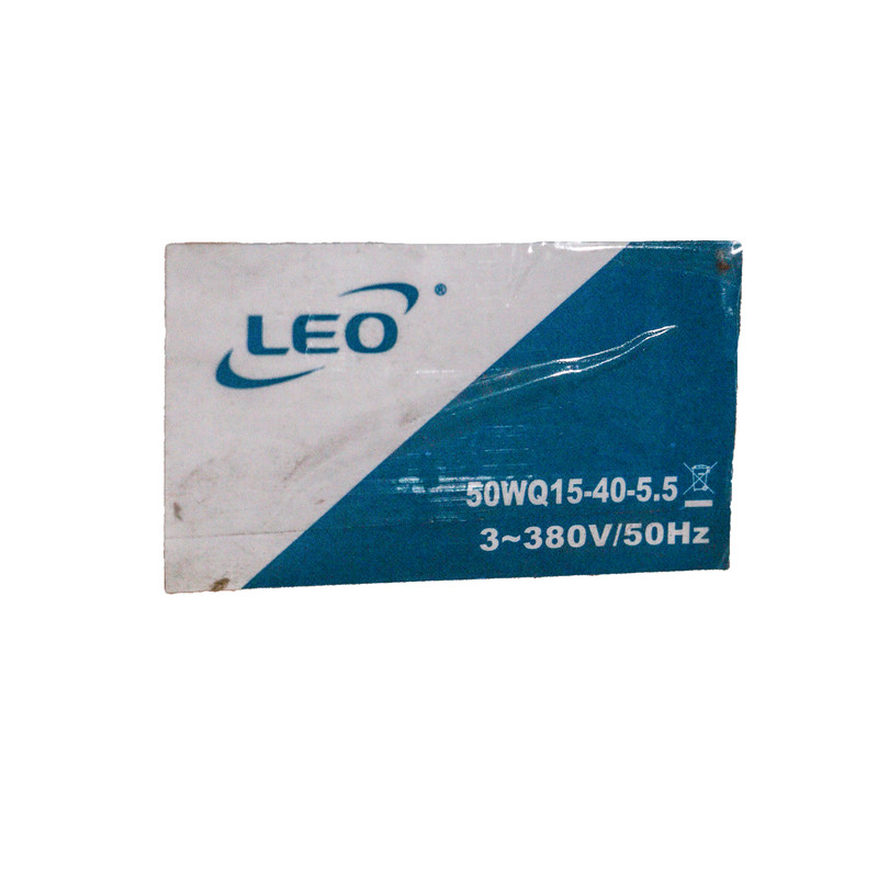 قیمت و خرید پمپ لجن کش لئو مدل 50WQ15-40-5.5