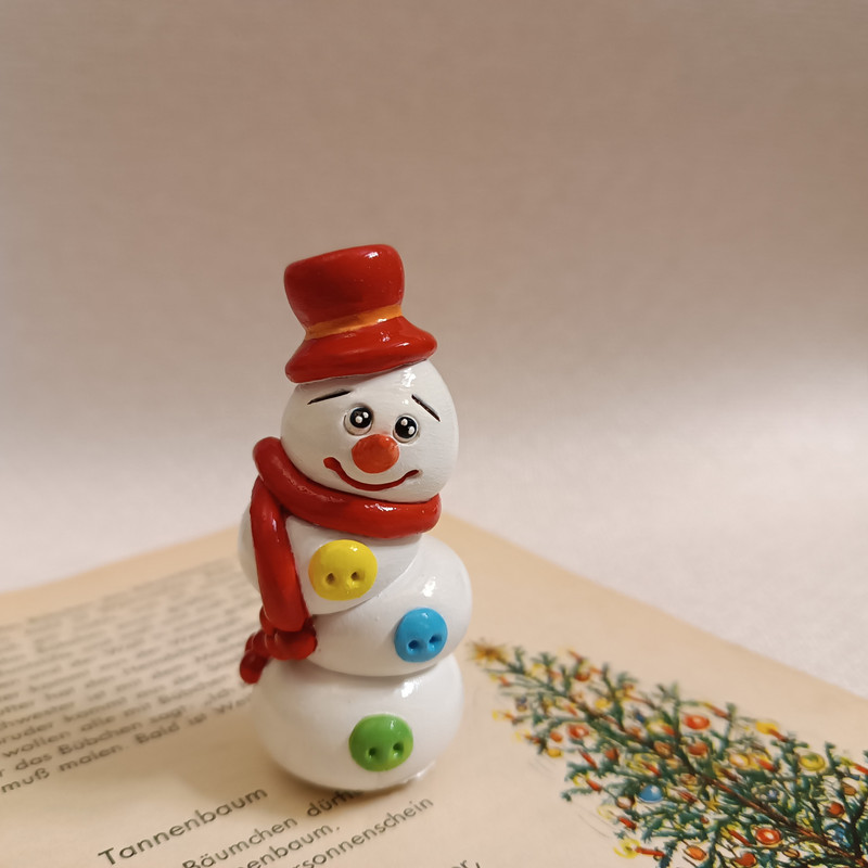 قیمت و خرید مجسمه مدل آدم برفی فانتزی