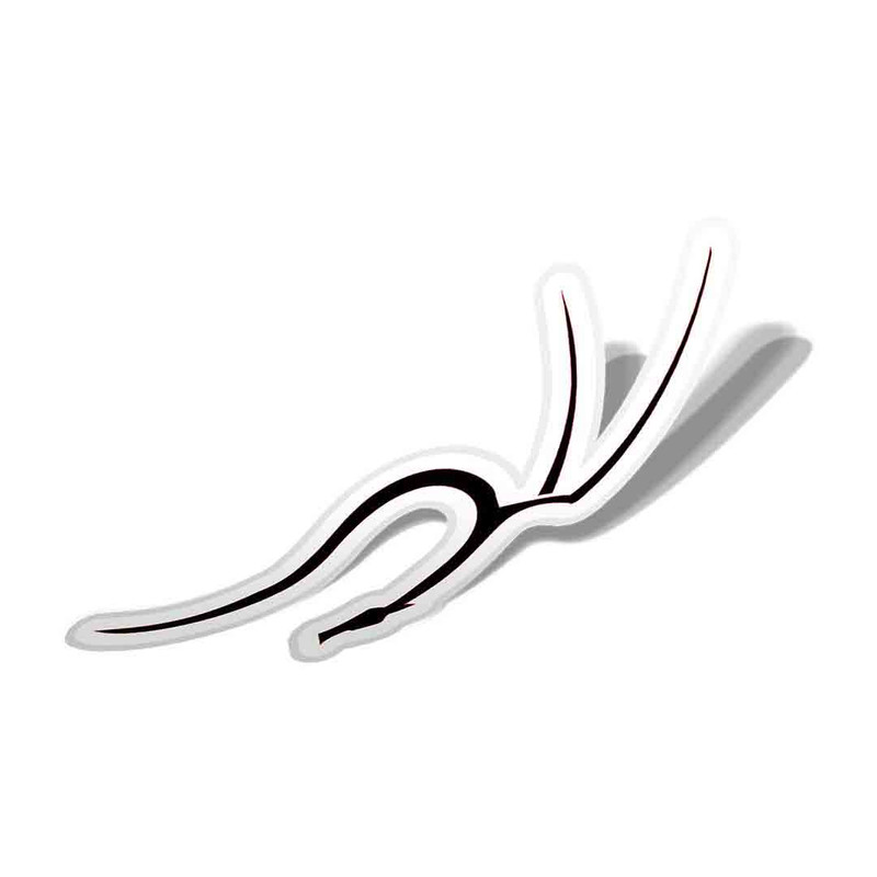 قیمت و خرید استیکر لپ تاپ طرح Kali linux logo Black & Red Sticker کد ST1052