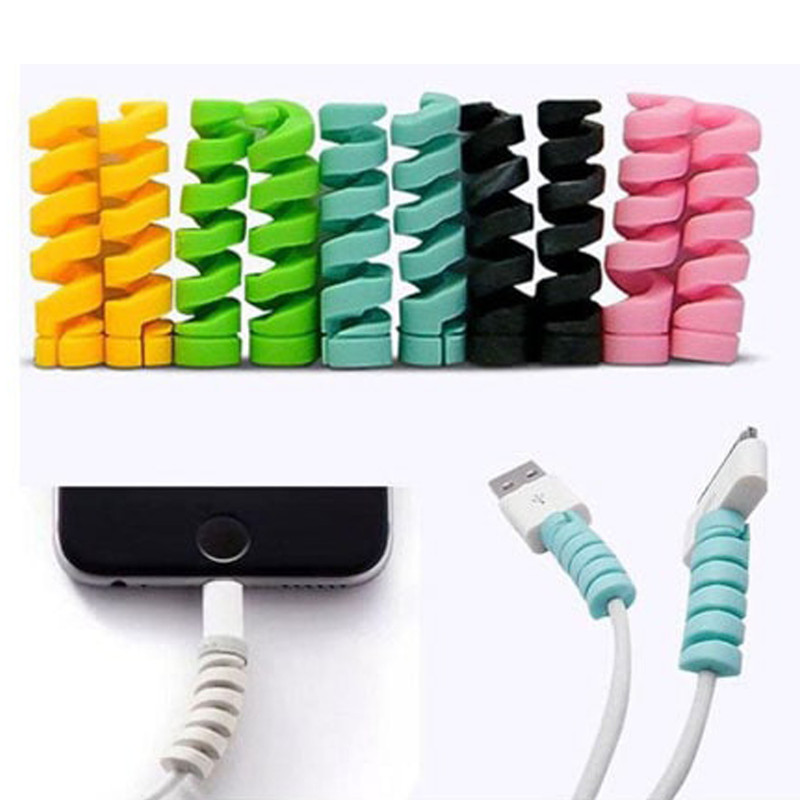 قیمت و خرید محافظ کابل طرح مینیون کد 99_Minion بسته دو عددی