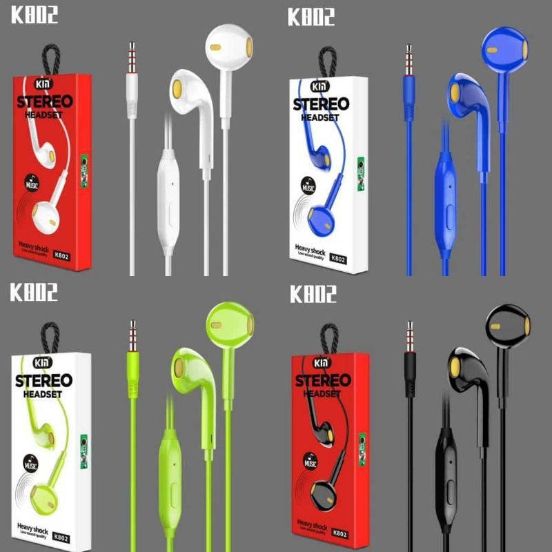 قیمت و خرید هندزفری کین مدل k802