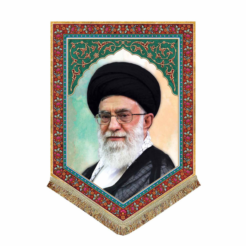 قیمت و خرید پرچم مدل مذهبی طرح رهبر انقلاب حضرت آیت الله خامنه ای