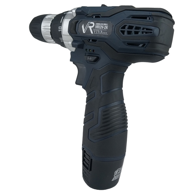 قیمت و خرید دریل پیچ گوشتی شارژی ویوارکس مدل VR12V-2A-NEW مجموعه 28 عددی