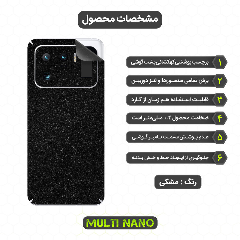 قیمت و خرید برچسب پوششی مولتی نانو مدل X-F1G مناسب برای گوشی موبایل شیائومی Mi 11 Ultra