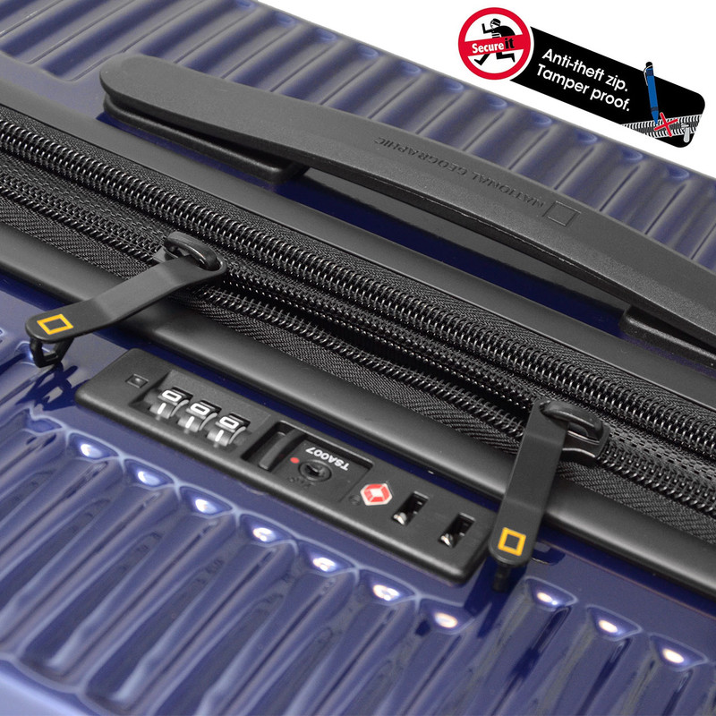 قیمت و خرید مجموعه سه عددی چمدان نشنال جئوگرافیک مدل N223 METALLIC