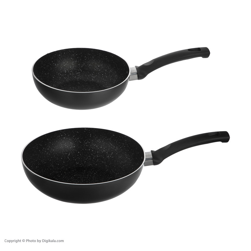 قیمت و خرید سرویس تابه 2 پارچه زرساب مدل ووک