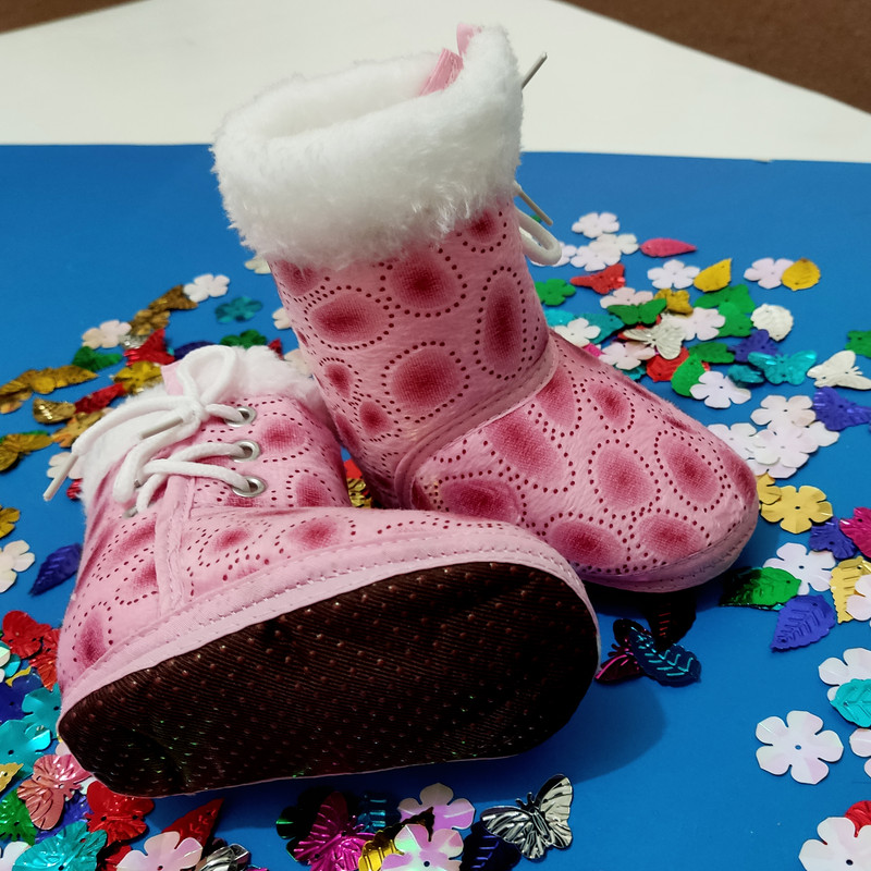 قیمت و خرید پاپوش نوزادی طرح نقلی مدل پوتینی کد 287732