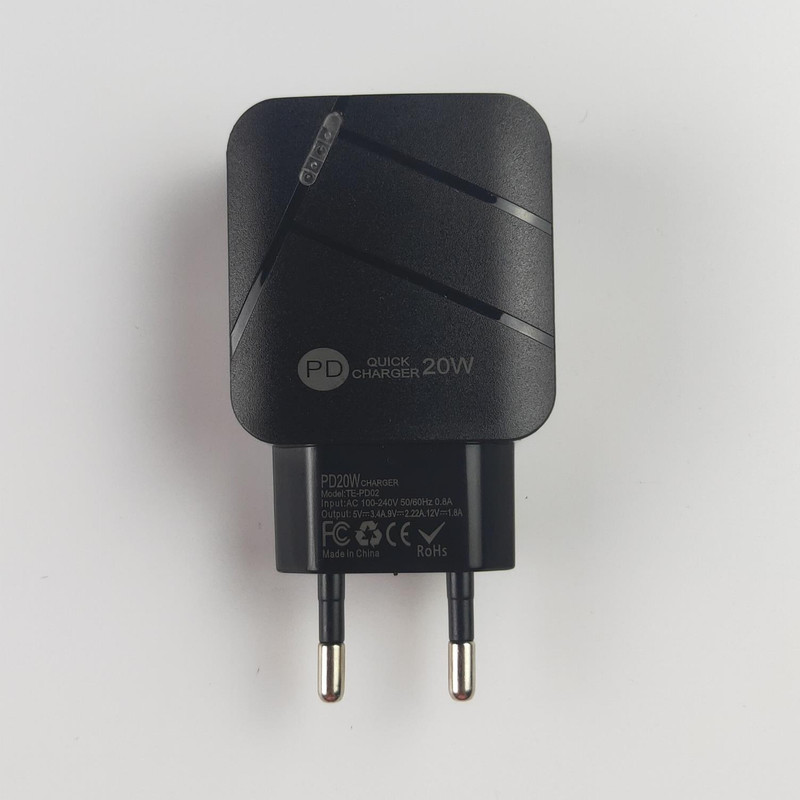 قیمت و خرید شارژر دیواری 20 وات مدل TE-PD02