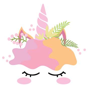 قیمت و خرید استیکر پارچه و لباس مدل dtf طرح یونیکورن کد H15.119 مجموعه 12 عددی