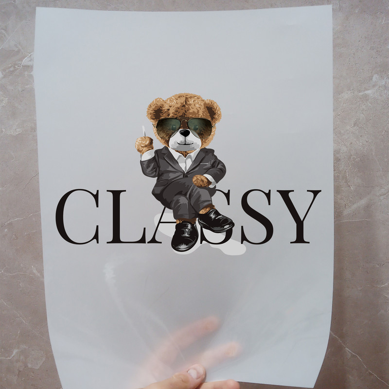 مشخصات، قیمت و خرید استیکر پارچه و لباس مدل dtf طرح تدی کد H30.140 مجموعه 24 عددی | دیجی‌کالا