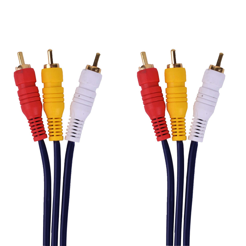 قیمت و خرید کابل 3 به 3 RCA اُتک مدل V-A طول 1.8 متر