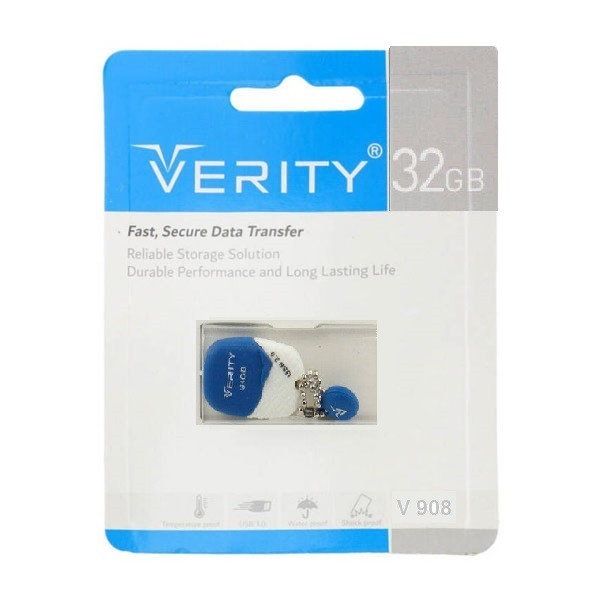 قیمت و خرید فلش مموری وریتی مدل V908 USB3.0 ظرفیت 32 گیگابایت