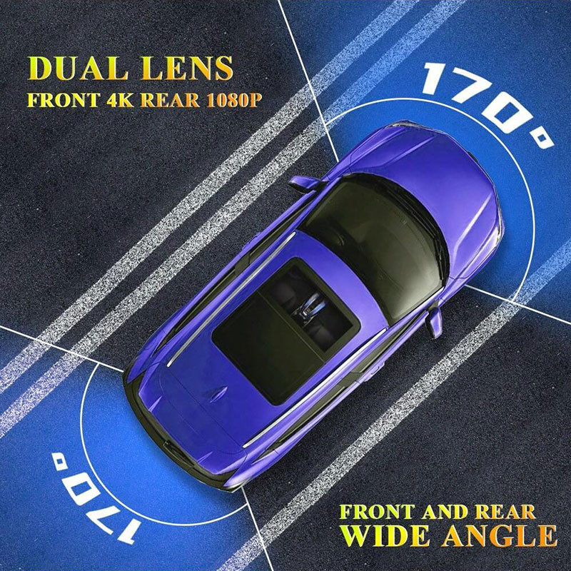 قیمت و خرید دوربین فیلم برداری ثبت وقایع خودرو مدل آینه ای لمسی RoadLens-H30D