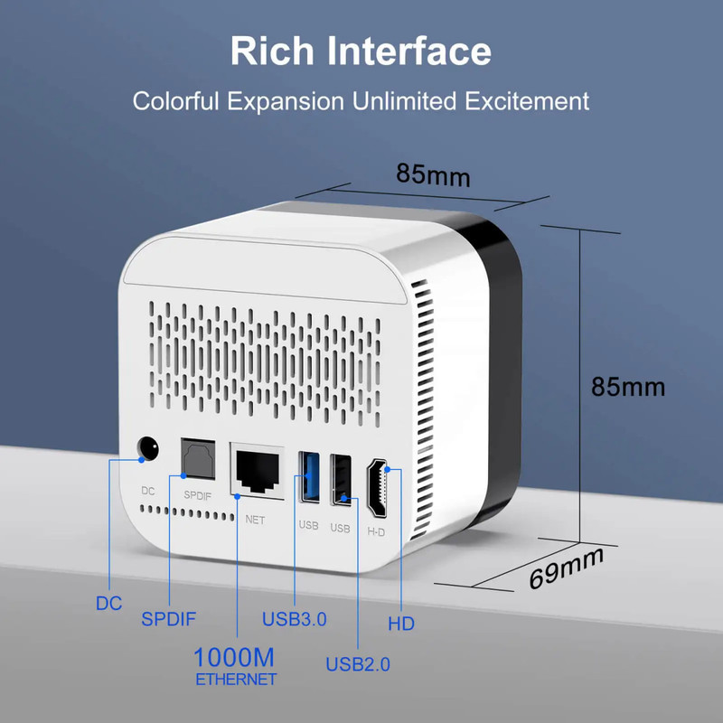 قیمت و خرید اندروید باکس اچ96 مکس مدل H728 حافظه 128G