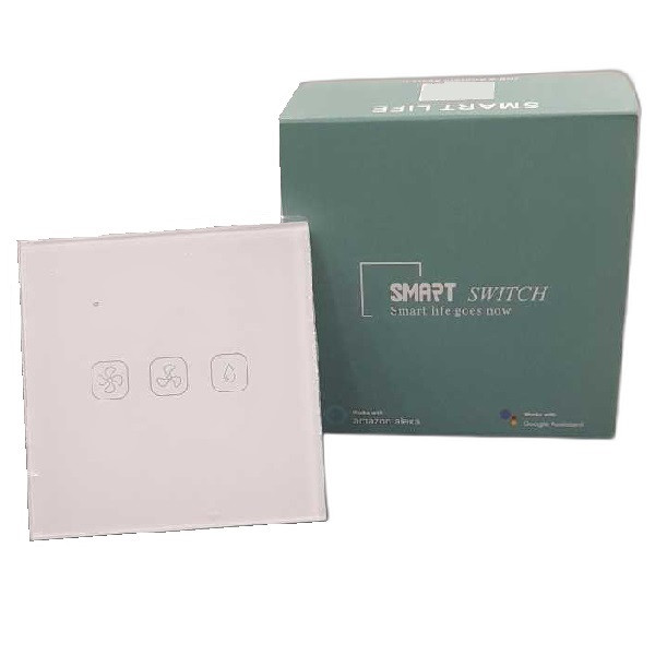 قیمت و خرید کلید هوشمند کولر آبی اسمارت لایف مدل سفید DS-101