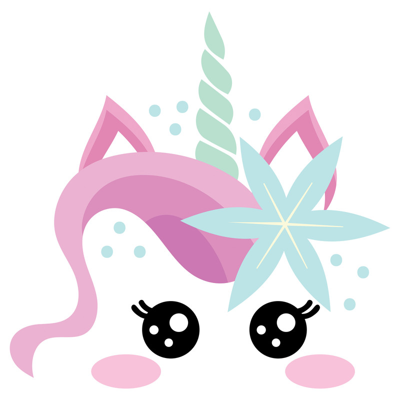 قیمت و خرید استیکر پارچه و لباس مدل dtf طرح یونیکورن کد H15.114 مجموعه 4 عددی