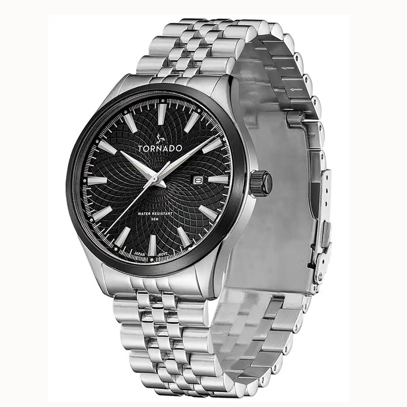 قیمت و خرید ساعت مچی عقربه‌ای مردانه تورنادو مدل T20006B-SBSBX