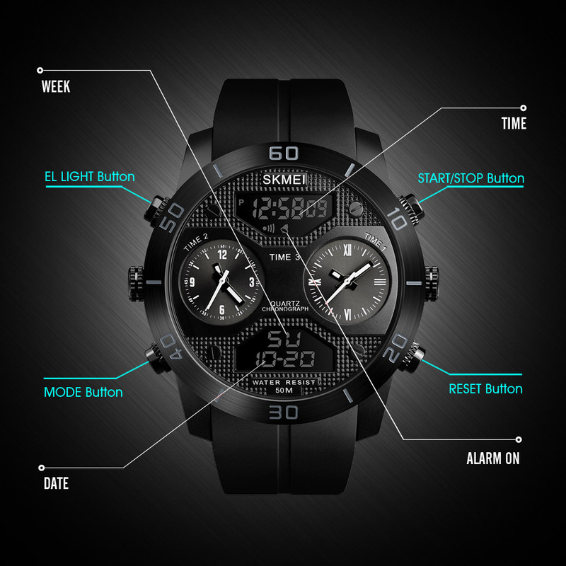 قیمت و خرید ساعت مچی عقربه‌ای مردانه اسکمی مدل 1355M