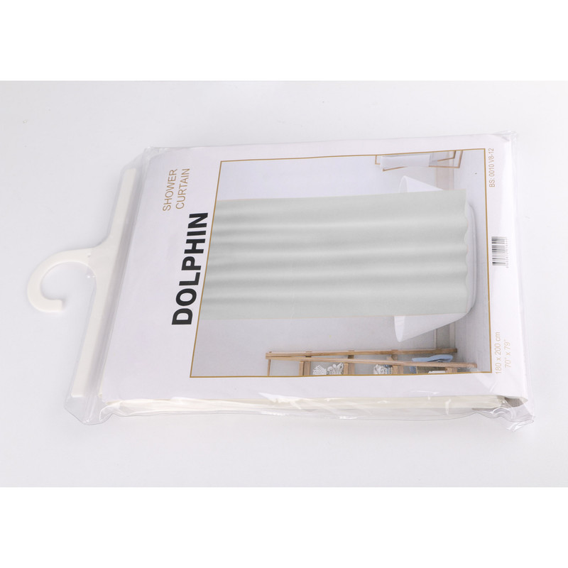 قیمت و خرید پرده حمام دلفین مدل GU-2882 سایز 180x200سانتی متر