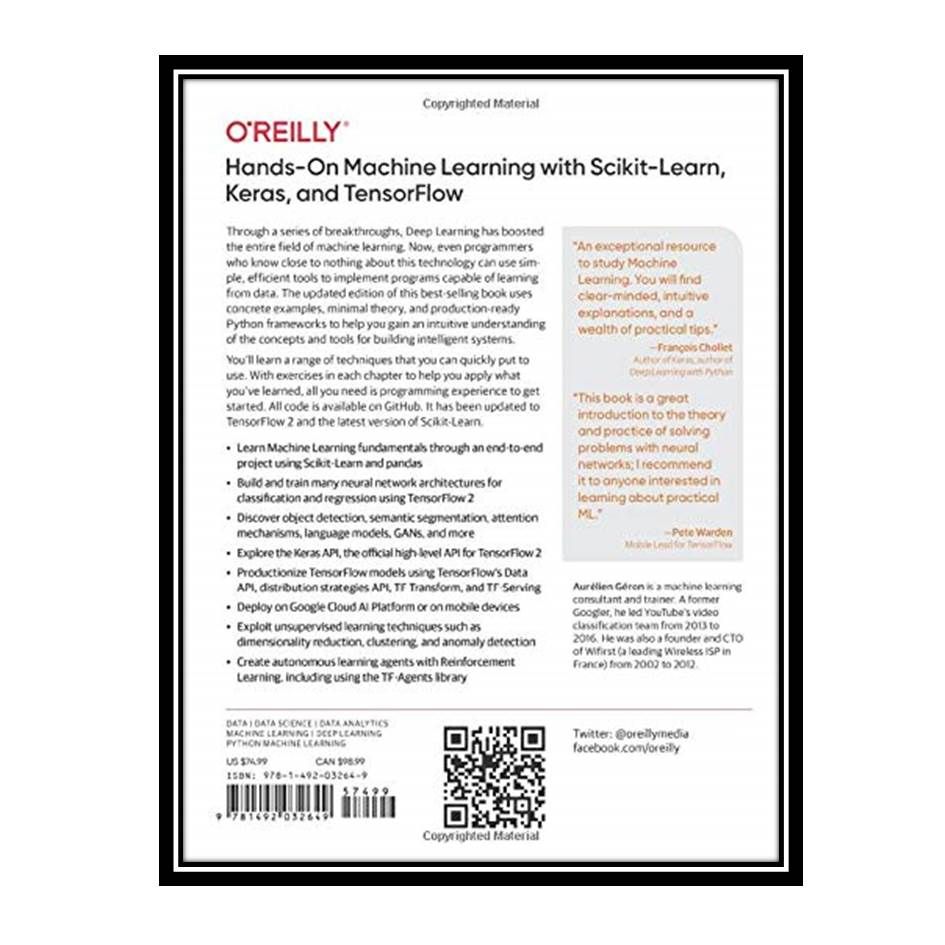 قیمت و خرید کتاب Hands-on Machine Learning with Scikit Learn, Keras ...