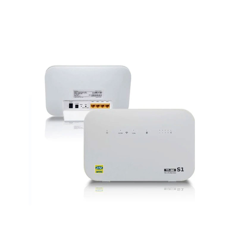 قیمت و خرید مودم TD-LTE ایرانسل مدل TF-i60 S1 به همراه سیم کارت دو قلو و بسته 50 گیگ یک ماهه
