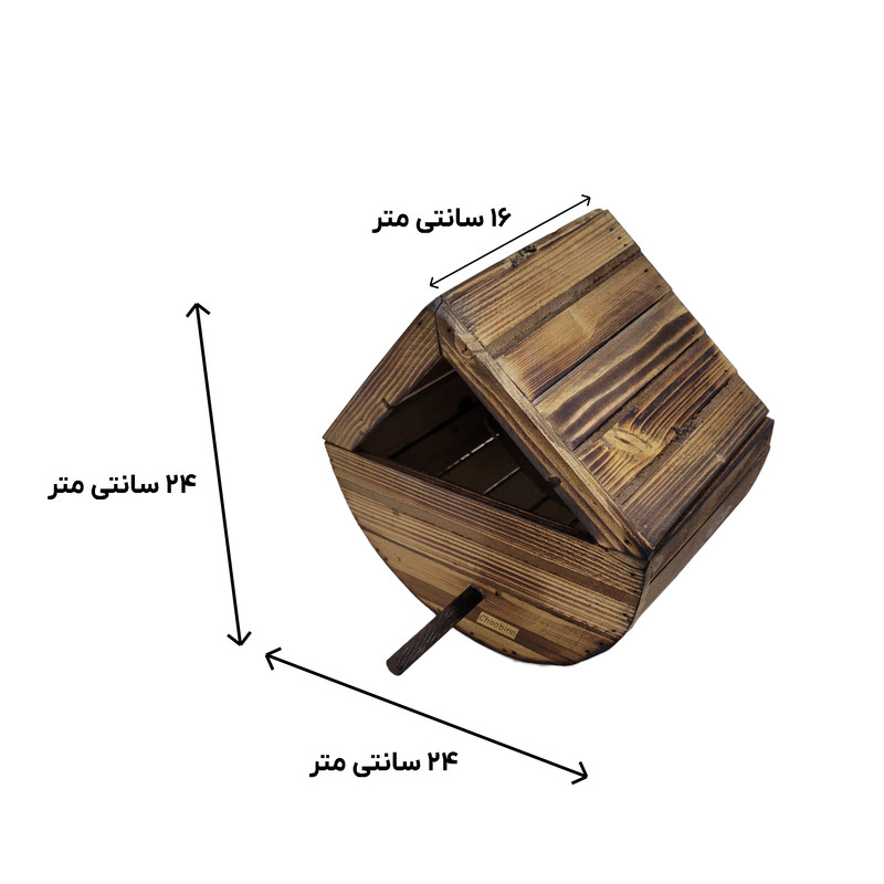 قیمت و خرید لانه پرنده چوبی نو مدل چوب جنگلی