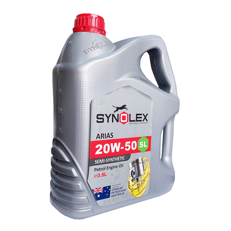 قیمت و خرید روغن موتور سینولکس مدل 20W-50 SL حجم 3.5 لیتر