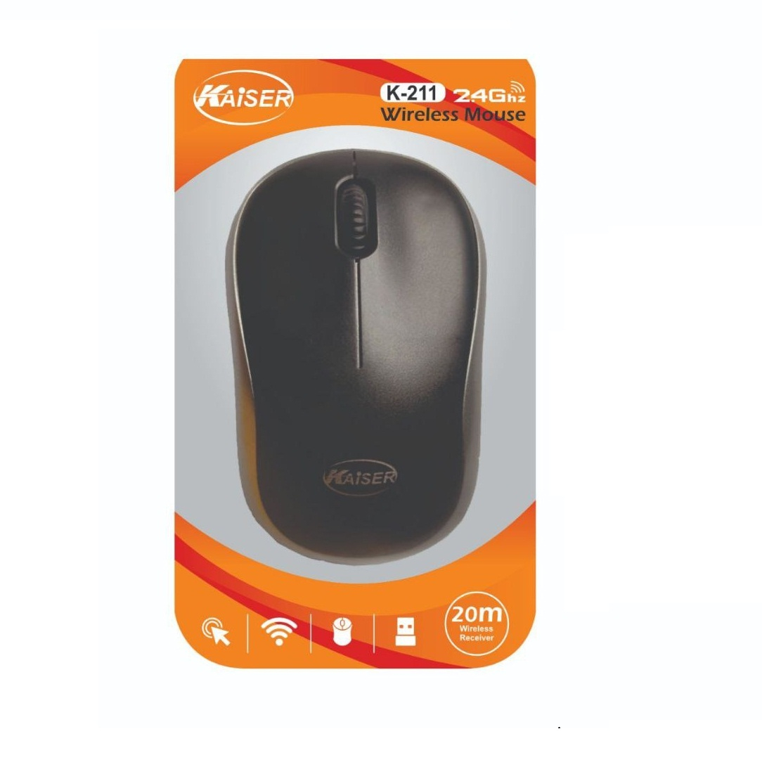 خرید آنلاین و قیمت ماوس بی سیم کایزر مدل K-211 [1403] | وکسی