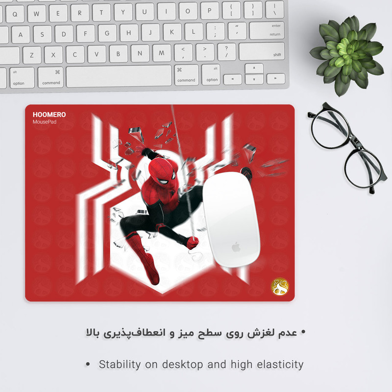 قیمت و خرید ماوس پد هومرو مدل A7730 طرح مرد عنکبوتی