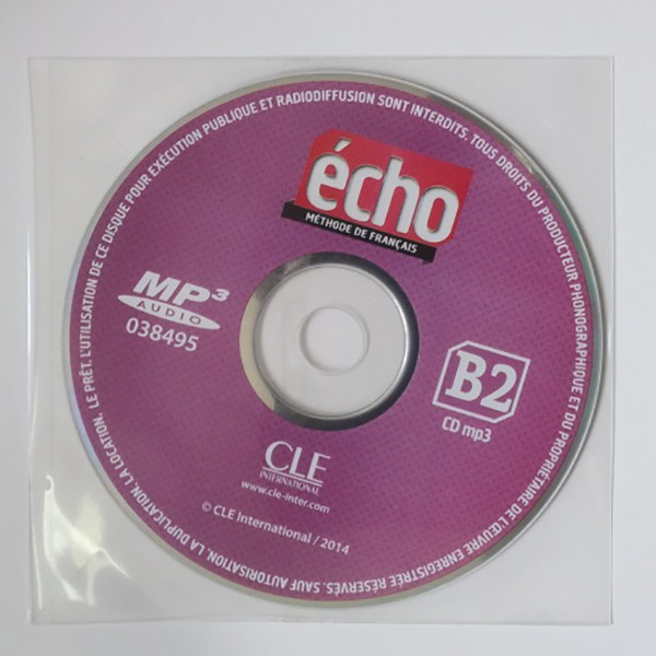 قیمت و خرید کتاب Echo B2 methode de francais اثر J. Girardet , C. Gibbe انتشارات CLE international