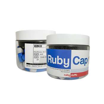قیمت و خرید آمالکپ سه واحدی اینسی دنتال مدل Ruby Cap بسته 50 عددی