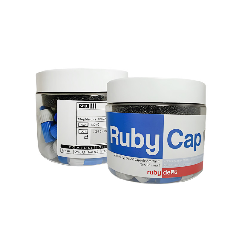 قیمت و خرید آمالکپ سه واحدی اینسی دنتال مدل Ruby Cap بسته 50 عددی