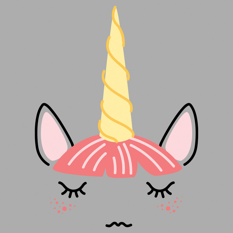 قیمت و خرید استیکر پارچه و لباس مدل dtf طرح یونیکورن کد H15.56 مجموعه 4 عددی