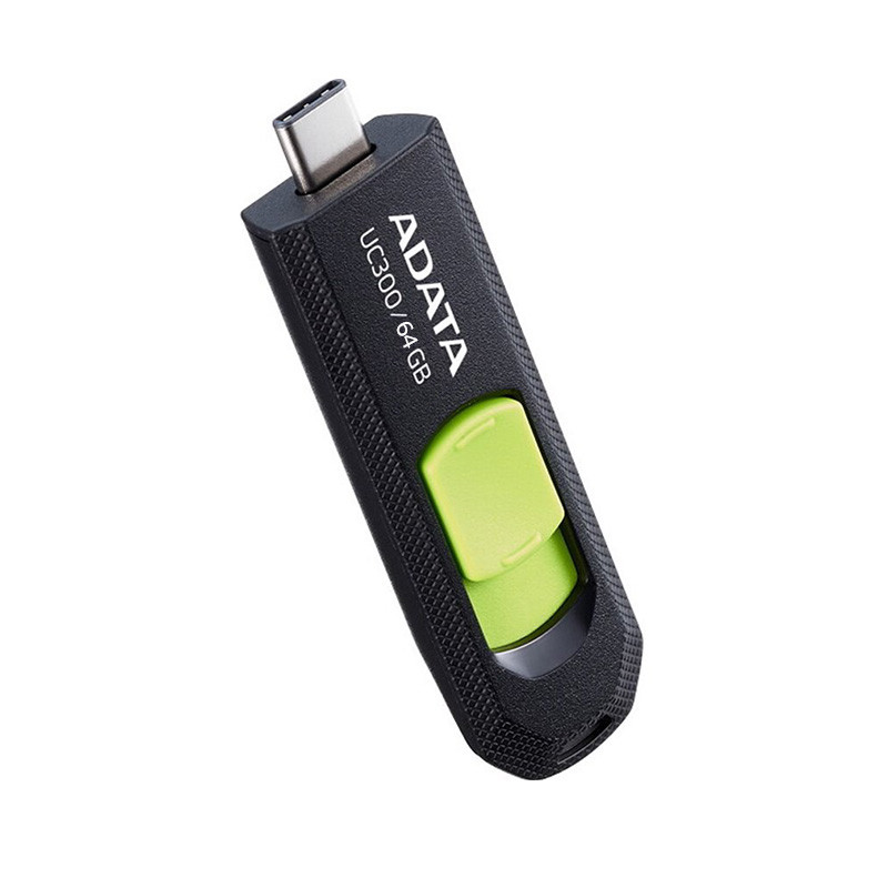 قیمت و خرید فلش مموری ای دیتا مدل UC300 ظرفیت 64 گیگابایت با رابط USB 3.2
