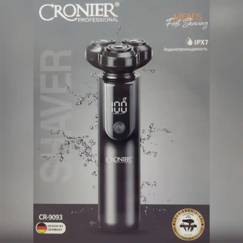 ⭐️ خرید اینترنتی ماشین اصلاح موی صورت کرونیر مدل CR-9093 (1403) - فروشگاه دیگسون ⭐️