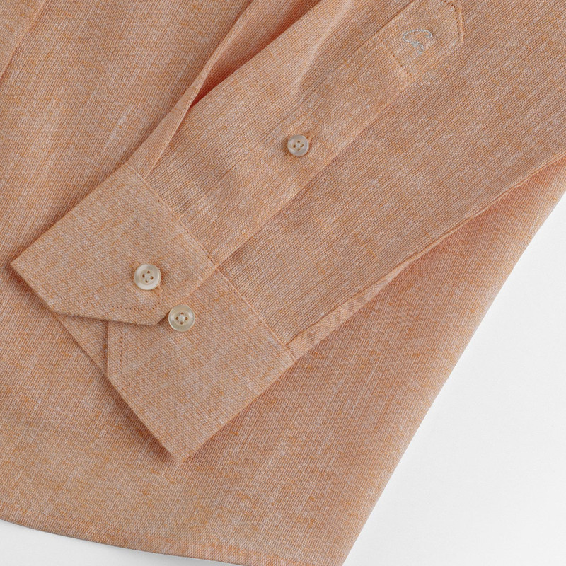 قیمت و خرید پیراهن آستین بلند مردانه کروم مدل لینن 2410138