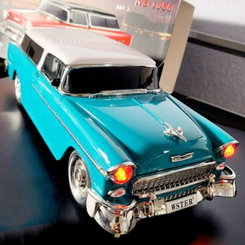 قیمت و خرید اسپیکر بلوتوثی قابل حمل وستر مدل WSTER WS -1955 طرح شورلت بلر