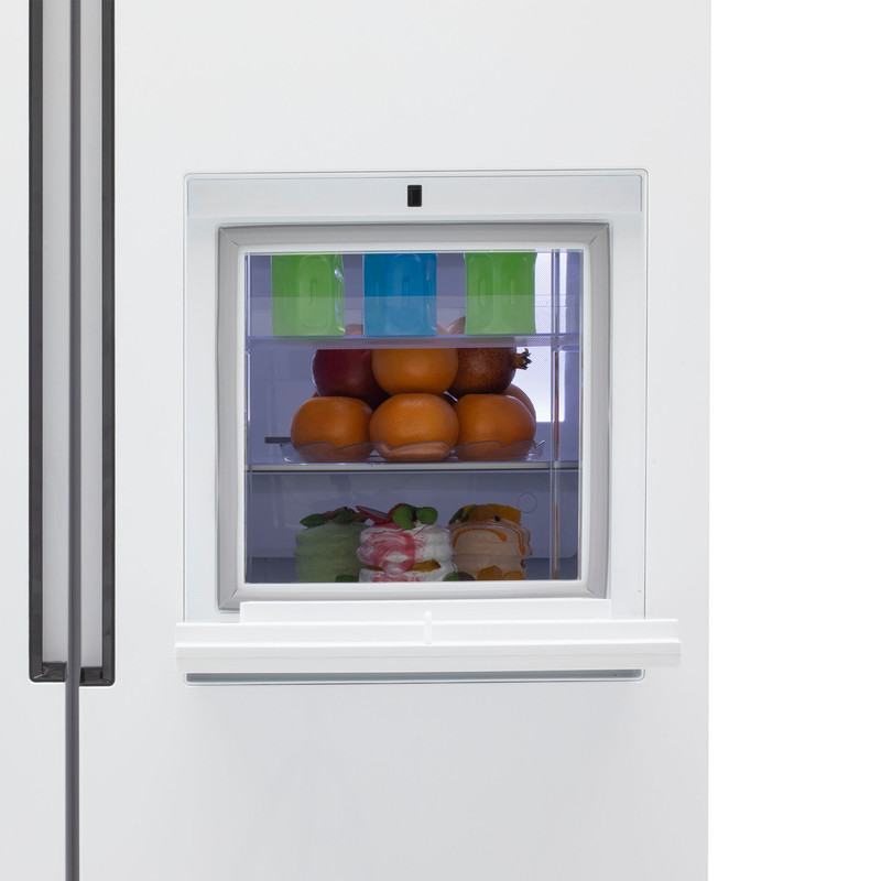 قیمت و خرید یخچال و فریزر ساید بای ساید 27 فوت اسنوا مدل SN8-2261GW