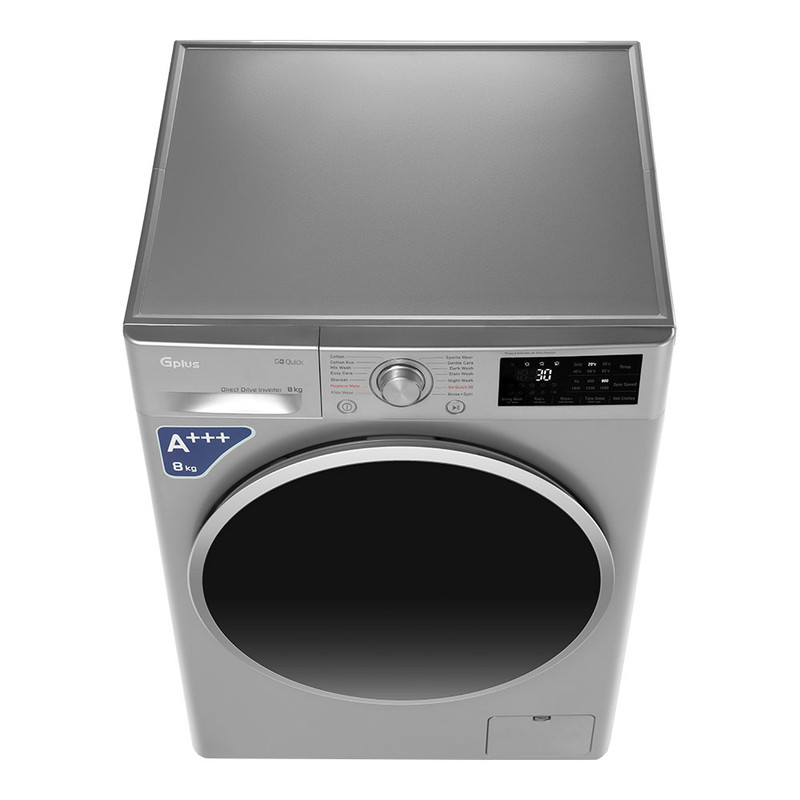 قیمت و خرید ماشین لباسشویی جی پلاس مدل GWM-L870S ظرفیت 8 کیلوگرم