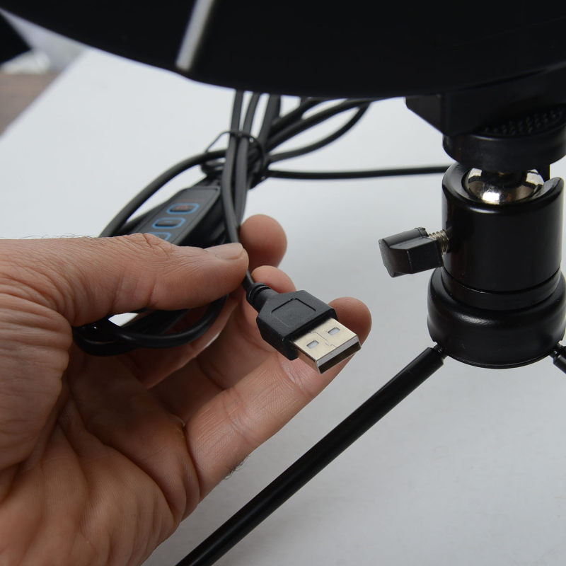 قیمت و خرید رینگ لایت مدل LJJ-33 RGB