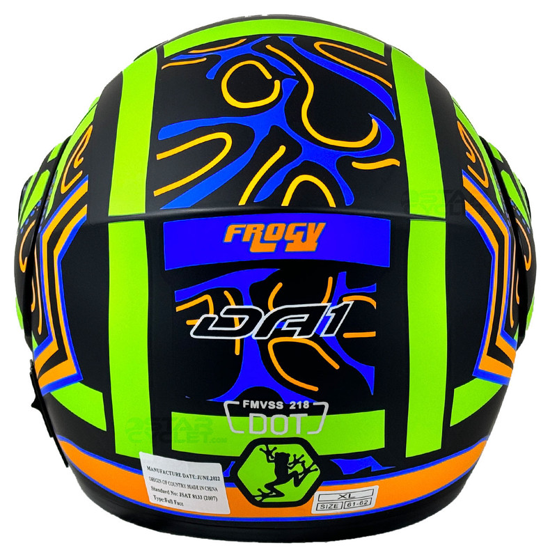 قیمت و خرید کلاه کاسکت دی ای وان مدل DA1_102_Frogy