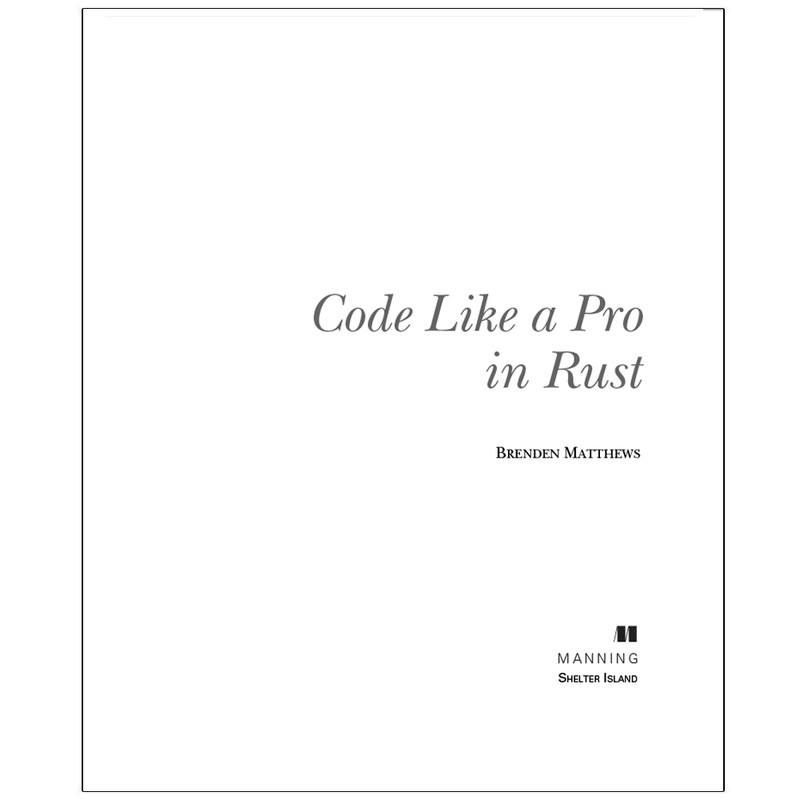 قیمت و خرید کتاب Code Like a Pro in Rust اثر BRENDEN MATTHEWS انتشارات رایان کاویان