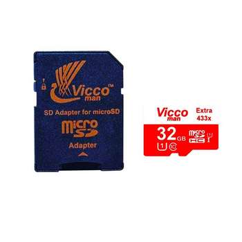 قیمت و خرید کارت حافظه MicroSDHC ویکومن مدل 433x کلاس 10 استاندارد UHS-I U1 سرعت 65MBPS ظرفیت 32 ...