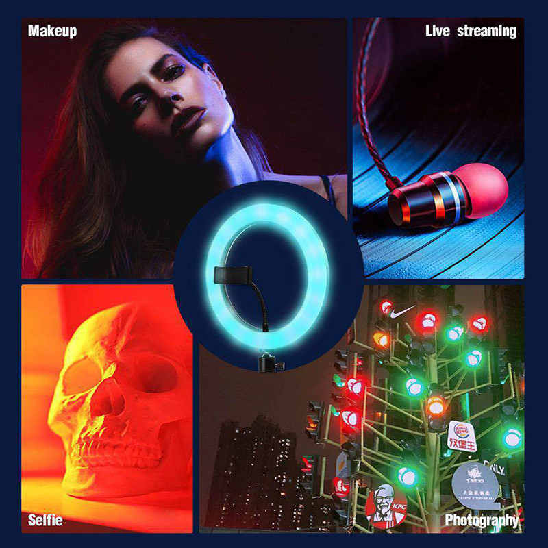 قیمت و خرید رینگ لایت مدل LJJ-33 RGB