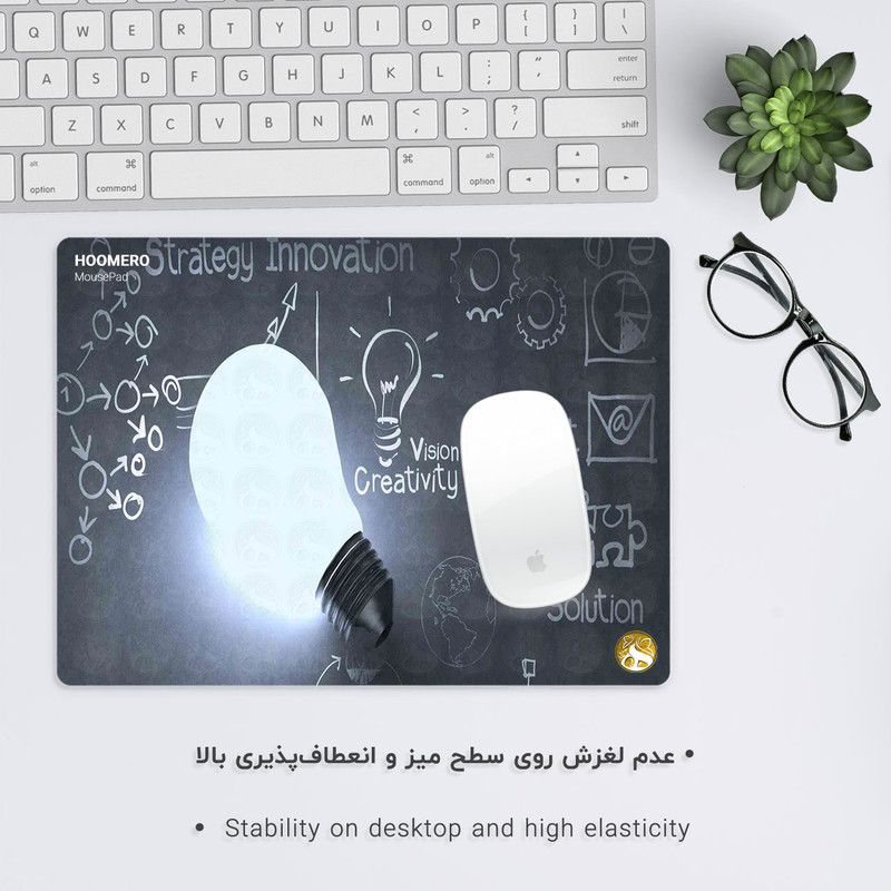 قیمت و خرید ماوس پد هومرو مدل A5437 طرح مهندسی